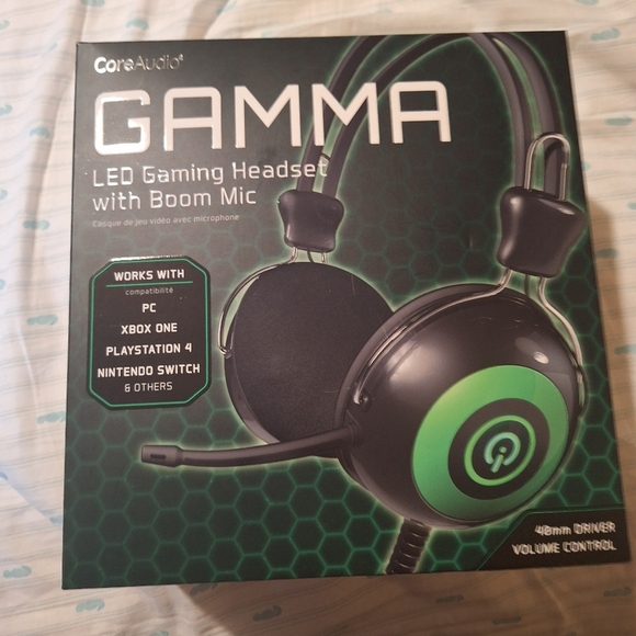 CoreAudio | Video Games & Consoles | New In Box Coreaudio Gamma Led Gaming Headseat With Boom ...
